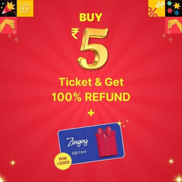 Buy Buy Rs 5 Ticket | Get Full Refund! at lowest price in India with Rs ...